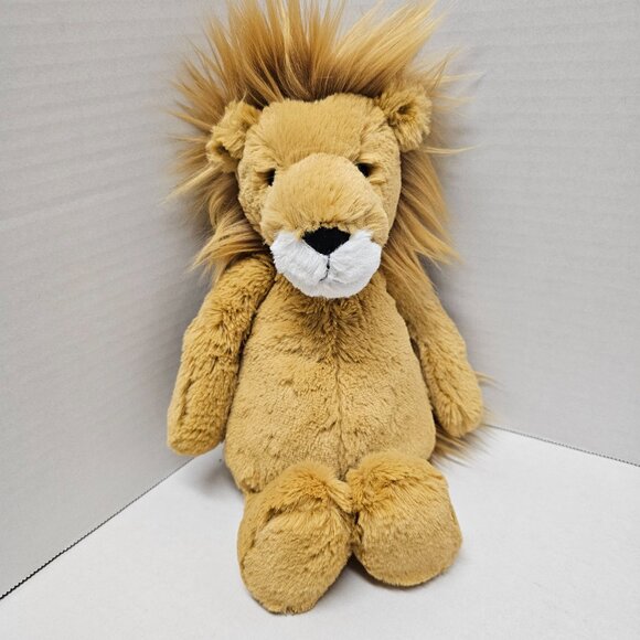Jellycat | Toys | Jellycat Medium Bashful Lion Plush Stuffed Animal ...